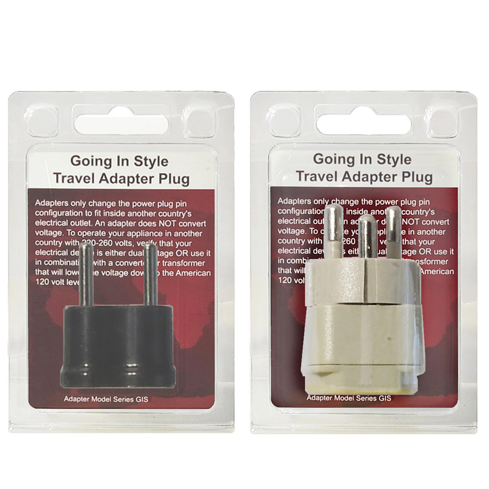 Denmark Adapter Plug Grounded Nongrounded Plugs | Going In Style | eBay