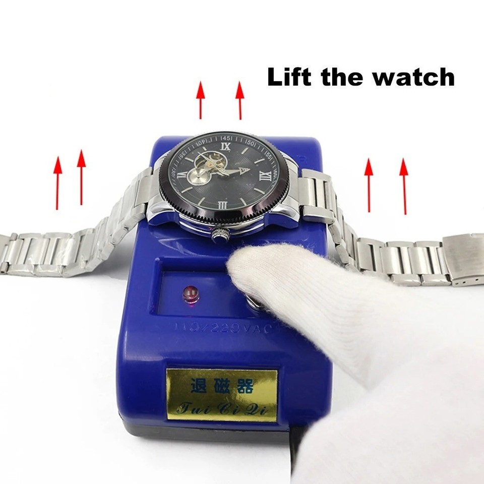 Plastic Watch Jewelry Demagnetization 120x65mm Watch Degausser for ...