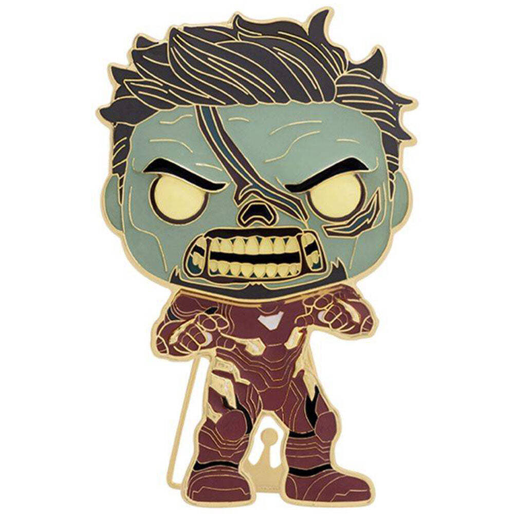 What If Zombie Iron Man 4 pulgadas Pop Esmalte Pin Premium Alta Calidad ...