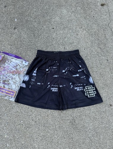Eric Emanuel EE Basic Short Black Skyline Size L Brand New | eBay