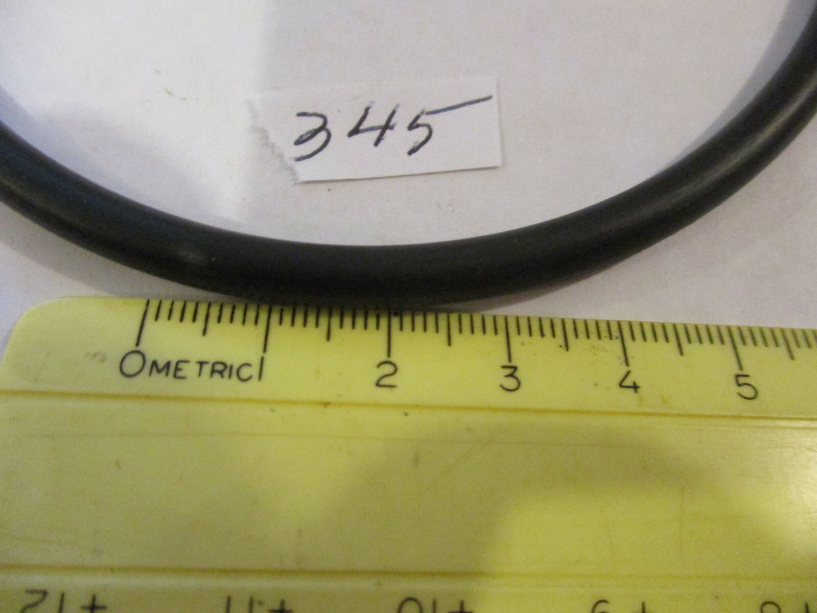 345 O-ring 4" ID x 4-3/8" OD x 3/16" thick. Buna-70. Quan 1. | eBay