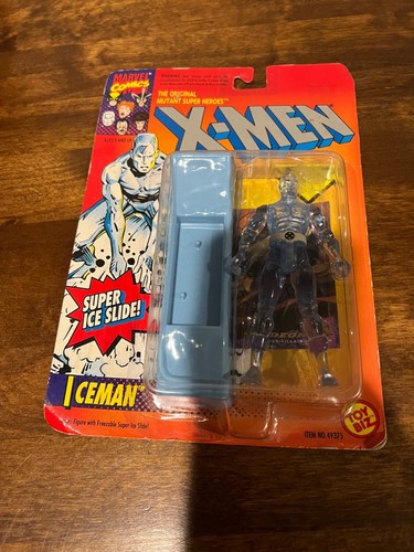 ICEMAN Uncanny X- Men Super Ice Slide Action Figure 93 Marvel Comics ...