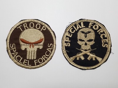 Iraqi Special Forces Skull patches Spaclel Forcas patch ISOF SEAL CAG ...