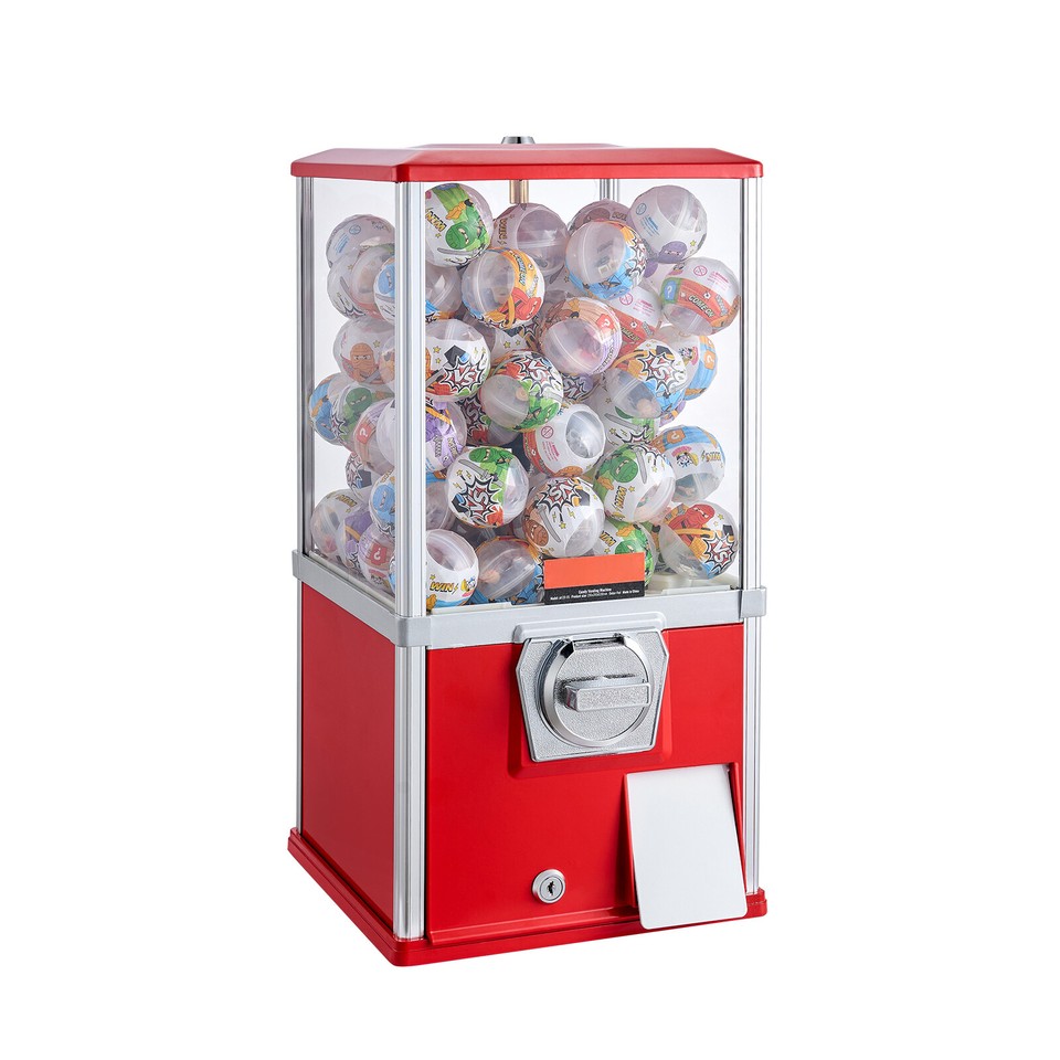 Uimoso 21"H Gumball Machine Vending Coin Bank Vintage Gumballs ...