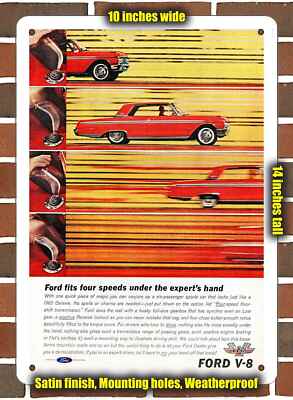 Metal Sign - 1962 Ford Galaxie- 10x14 inches | eBay