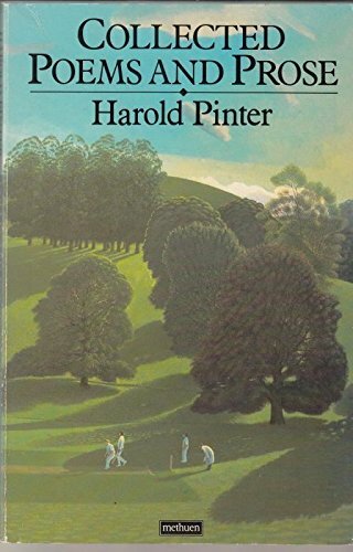 Harold Pinter: Collected Poems and Prose by Pinter, Harold Paperback ...
