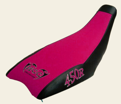 HONDA 450r TRX450r ATV seat cover HOT PINK/BLACK | eBay