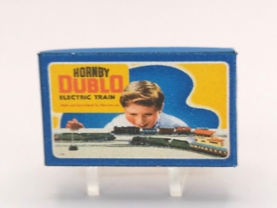 Dolls House 1:12 Scale, Hornby Dublo 00 gage Train Set box, 1950's | eBay