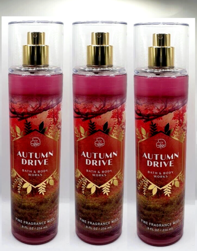 BATH AND BODY WORKS AUTUMN DRIVE BODY MIST 8 FL OZ EACH (3) | eBay
