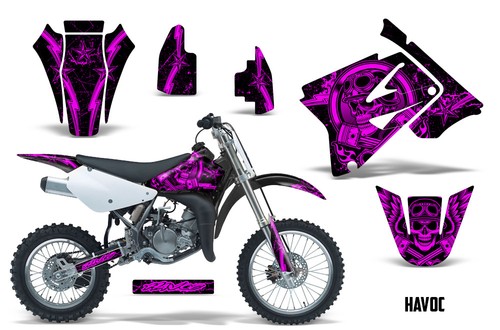Decal Graphic Kit Sticker Wrap For Suzuki RM85 RM 85 2002-2016 Dirt ...