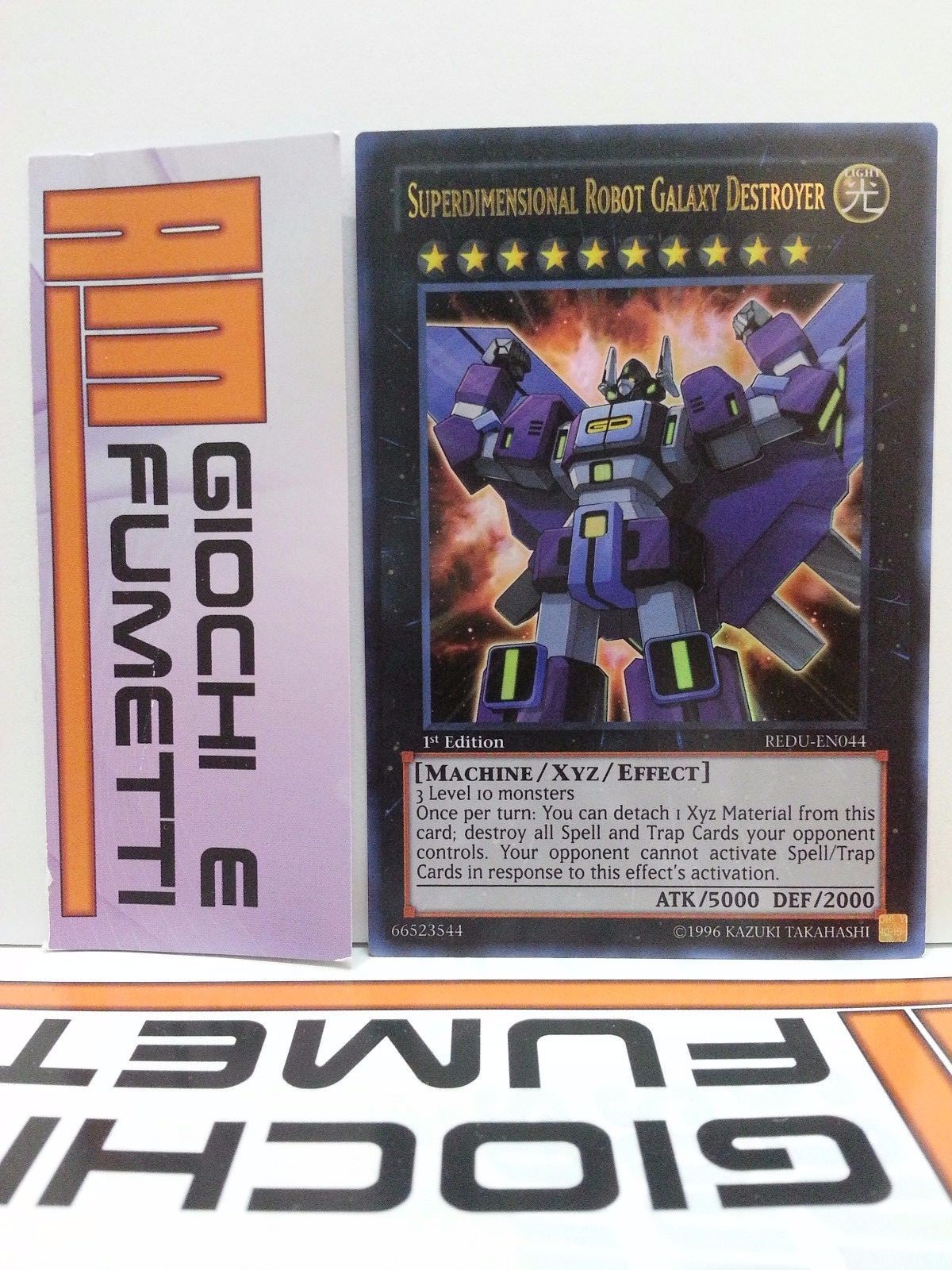 SUPERDIMENSIONAL ROBOT GALAXY DESTROYER in inglese RARA ULTRA XYZ | eBay