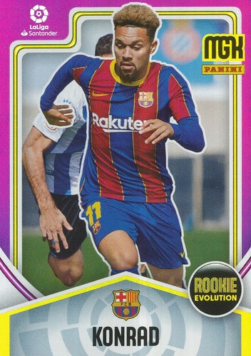 393 KONRAD FUENTE # USA ROOKIE EVOLUTION FC.BARCELONA CARD PANINI MGK ...