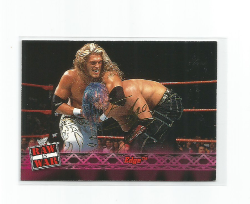 EDGE 2001 FLEER WWF/WWE RAW IS WAR CARD #26 | eBay
