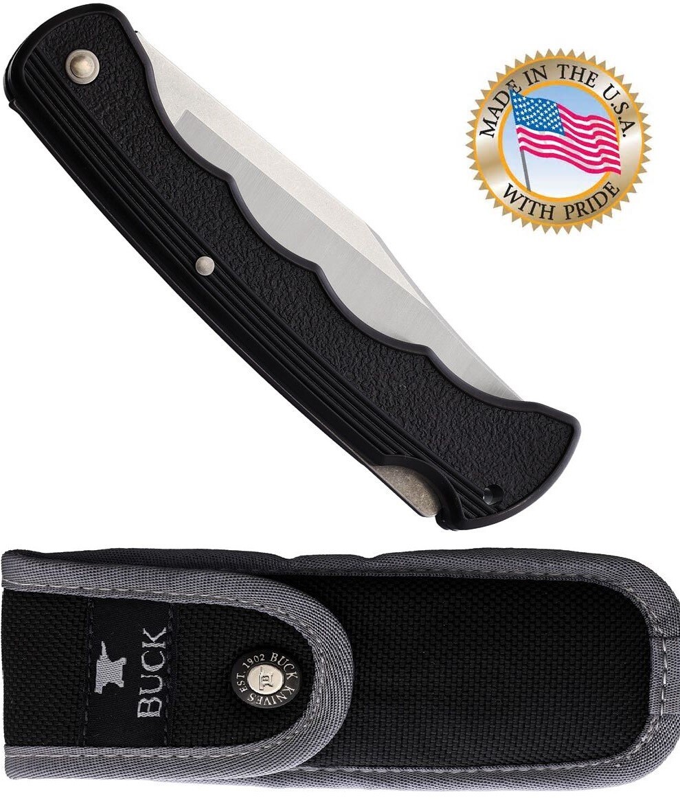 Buck pocket knife Lockback with belt Sheath bucklite III 426 | eBay