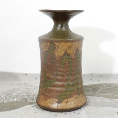 SDW Studio Pottery Stoneware Designs West VASE California 6" Tall ...