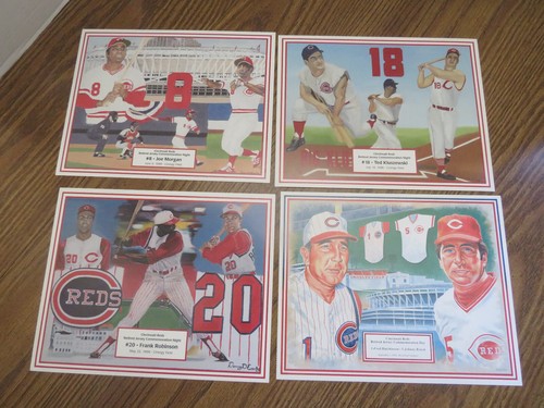 Cincinnati Reds Retired Jersey Commenoration (Day)Nights Nos #1, 5, 8 ...