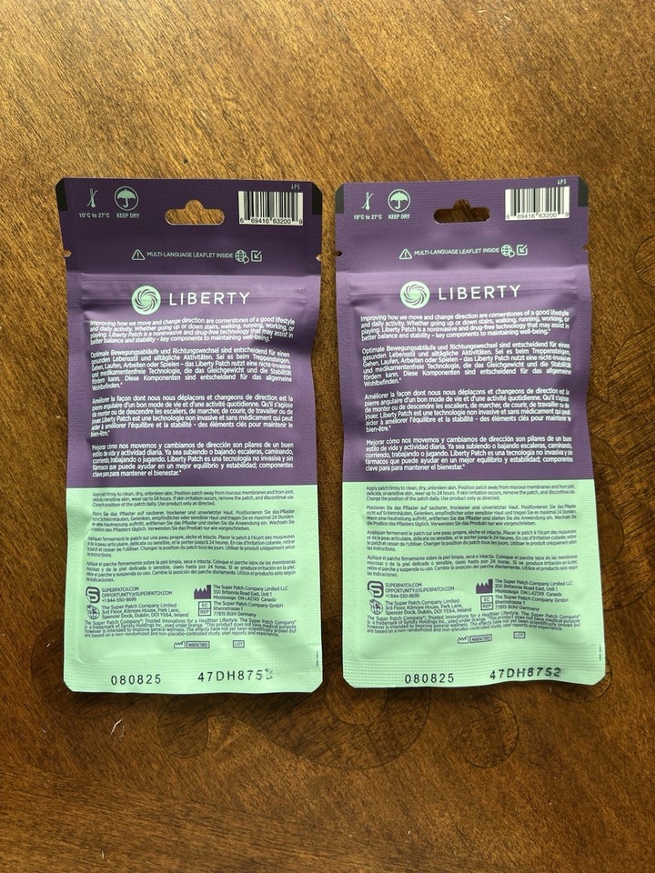 The Super Patch Company: Liberty Patch 2 Packs of 28 Patches"Feel ...