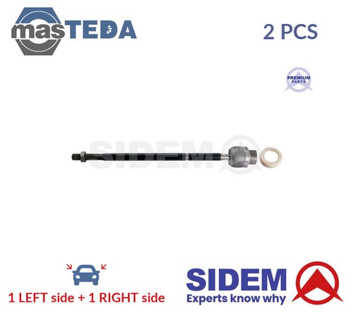 9715 TIE ROD AXLE JOINT PAIR FRONT SIDEM 2PCS FOR VAUXHALL CORSA II ...