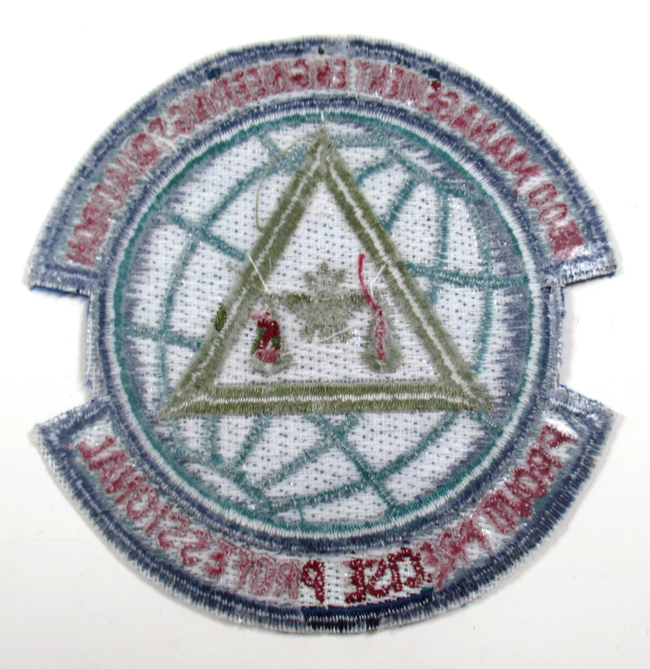 USAF 1600 Management Engineering Squadron Patch Scott AFB Vintage | eBay
