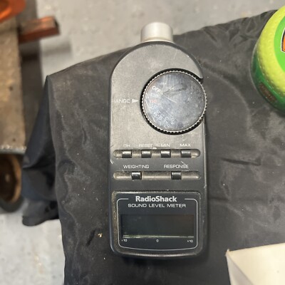 Sound & Audio Measurement - Radioshack Digital Sound Level Meter