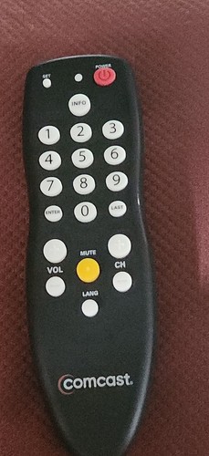 Comcast RC2392101/02B Digital TV Tuner Converter Box Remote DC50X ...