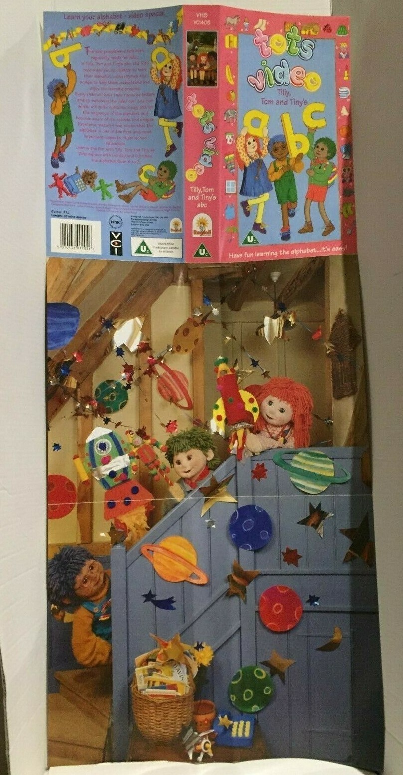 TOTS VIDEO ~ TILLY, TOM and TINY's ABC ~ VERY RARE PAL VHS VIDEO | eBay UK