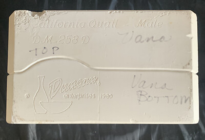 Duncan Molds Contemporary Bird Slip Casting Ceramic Mold Used. | eBay