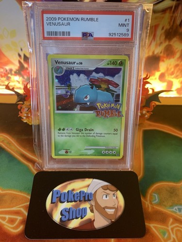 2009 Pokemon Rumble Venusaur Holo 1/16 - PSA 9 MINT | eBay