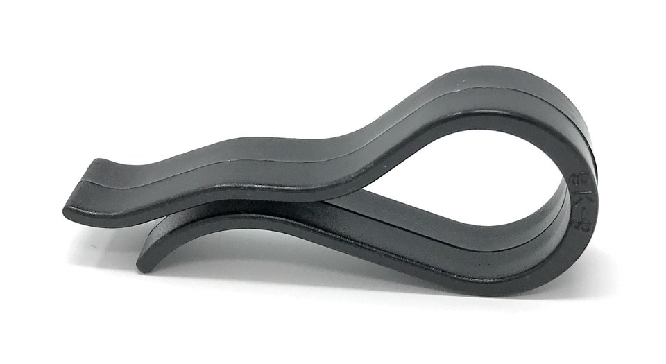 100 Strut Clips Hanger Plastic Clips Garment Shirt Coat Trousers ...