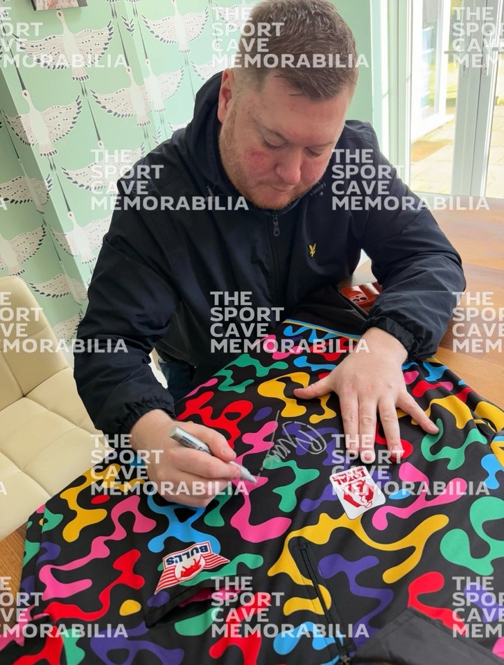 ‘Rapid’ Ricky Evans Front Signed Darts Shirt (2025 Edition) | eBay UK