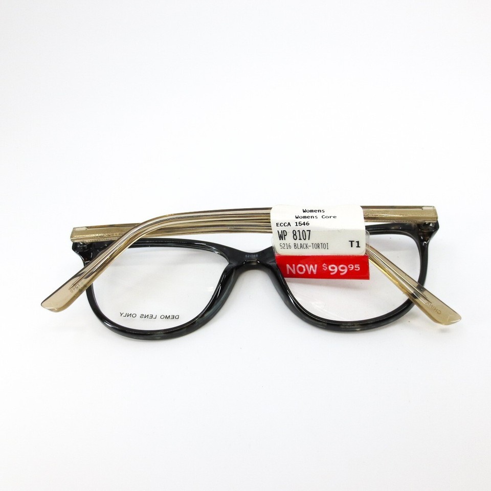WP 8107 Bk/To Round Black Tortoise Eyeglasses Frames 52[]16 140 mm | eBay