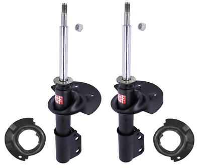 Front Struts & Lower Coil Spring Insulators Kit KYB Excel-G For DeVille ...