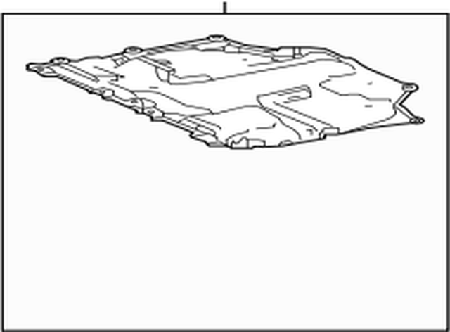 5141047020 Genuine Toyota Cover ASSY Engine 51410-47020 for sale online ...