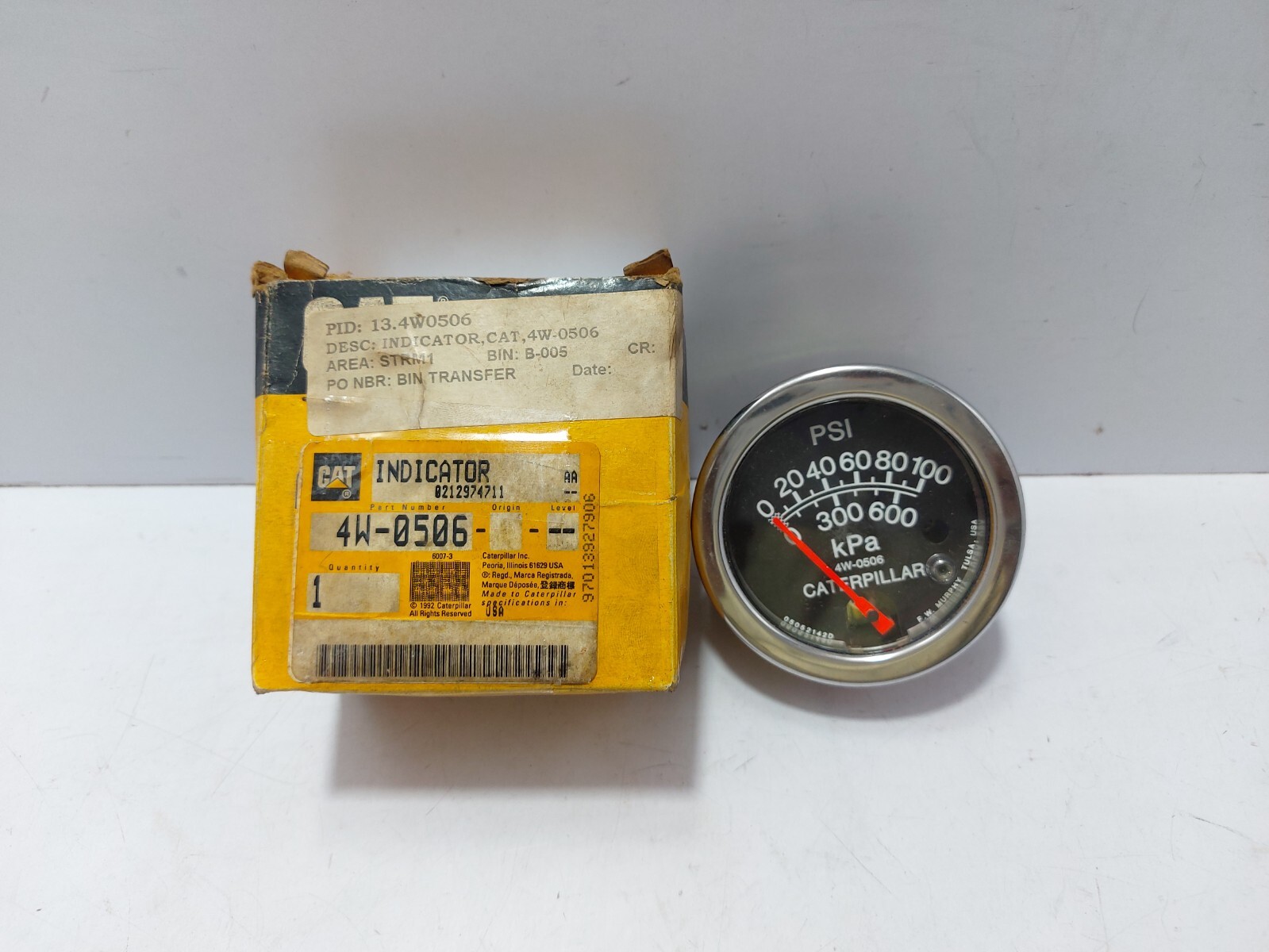 Caterpillar 4W-0506 Indicator 4W0506 | eBay
