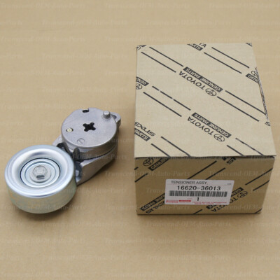 GENUINE OEM 16620-36013 BELT TENSIONER PULLEY for tC VENZA CAMRY RAV4 ...