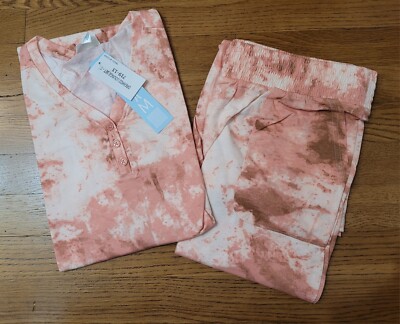 LuLaRoe Dream Collection Lounge Set Size S Beautiful Shades Of Pink Tie ...