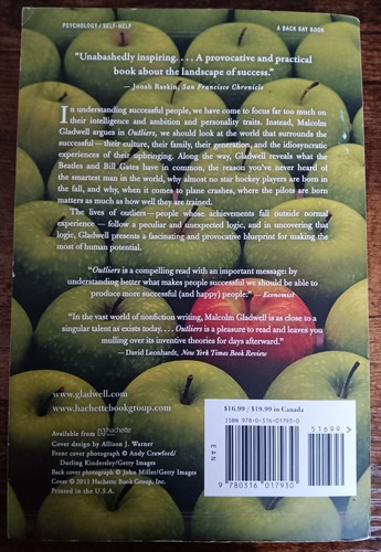 Outliers: The Story of Success - Paperback By Gladwell, Malcolm ...