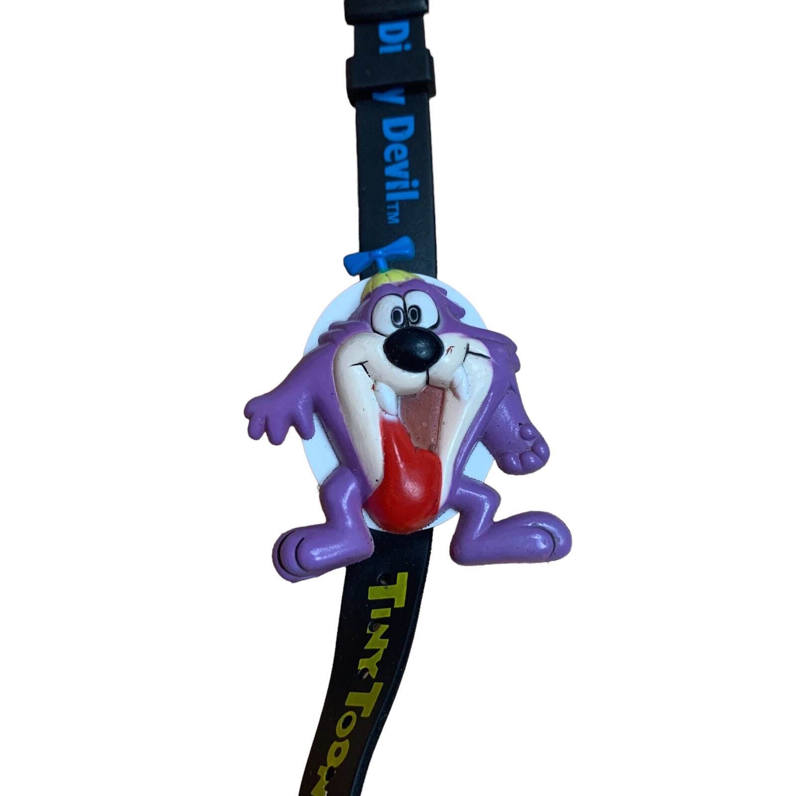 Warners Bros Tiny Toon Adventures Dizzy Devil wrist watch Nelsonic 1990 ...