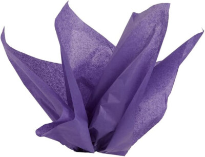 240 Tissue Paper Violet Purple 20" x 30" Large Sheets Gift Ships Flat ...