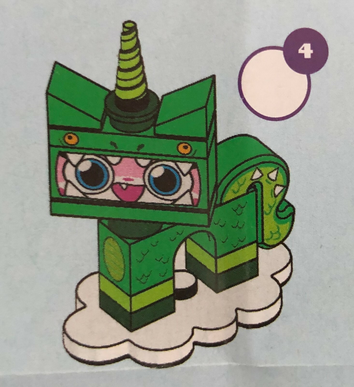 Genuine LEGO Minifigures Dinosaur Unikitty - SET 41775 - Minifig #4 ...