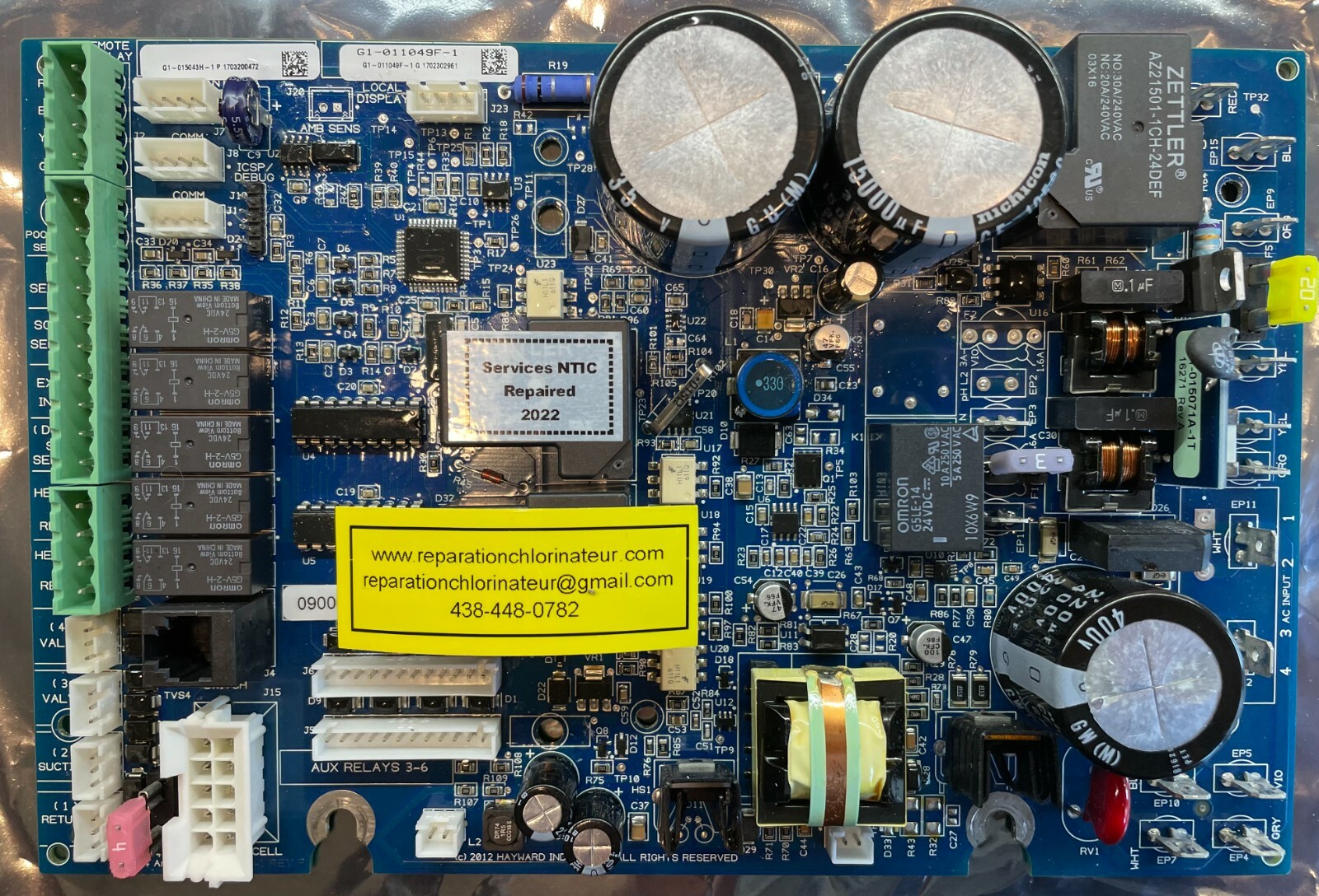 Hayward Pro Logic GLX-PCB-PRO latest replace Aqua Logic GLX-PCB-MAIN ...