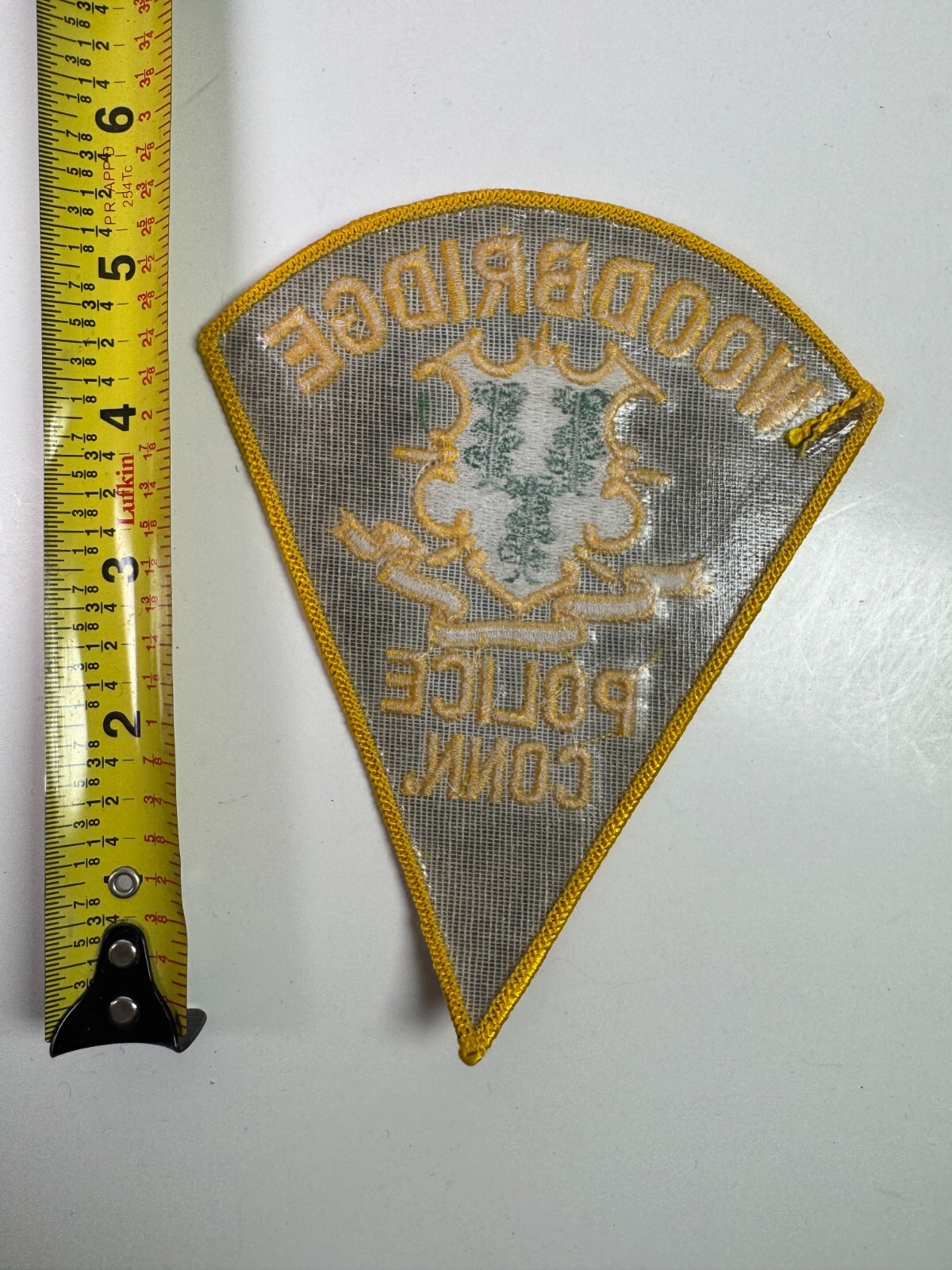 Woodbridge Police Connecticut CT Patch H9 | eBay