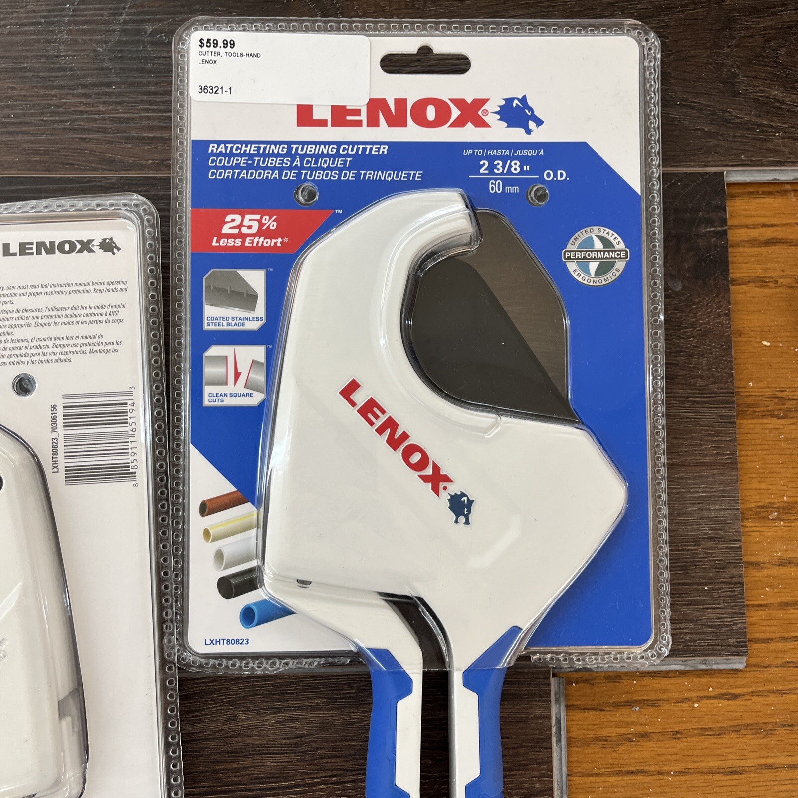 Lennox 2 3/8" 60mm Ratcheting Tubing Cutter LXHT80823 for sale online ...