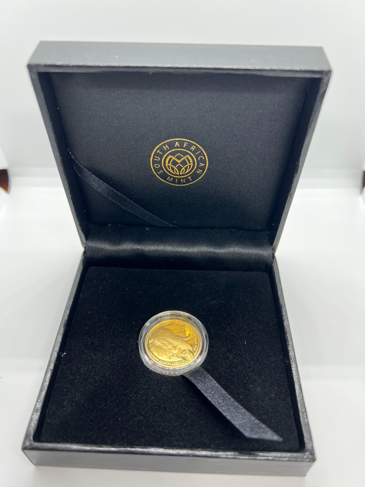 South Africa R50 2021 Gold Proof Coin 1/4OZ Big5 Series II Elephant LOW ...
