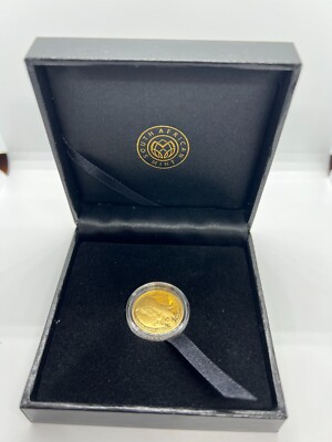 South Africa R50 2021 Gold Proof Coin 1/4OZ Big5 Series II Elephant LOW ...