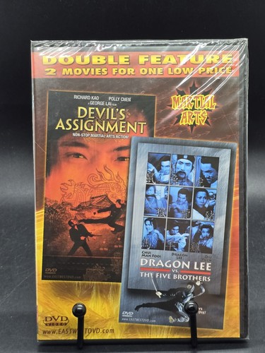 Dragon Lee vs The Five Brothers / Devil's Assignment DVD New Sealed Slim case | eBay