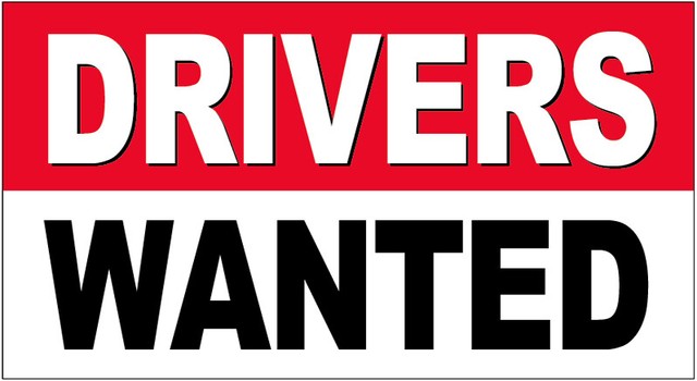 18x36 Inch DRIVERS WANTED Vinyl Banner Hiring Sign - wb | eBay