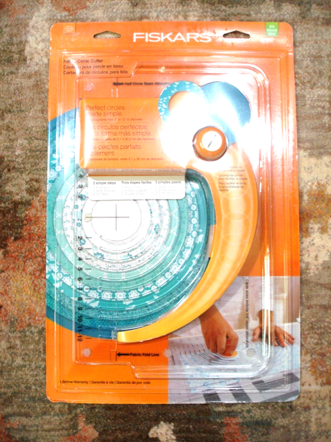 Fiskars Fabric Circle Cutter 111310 Crafts Sewing for sale online | eBay