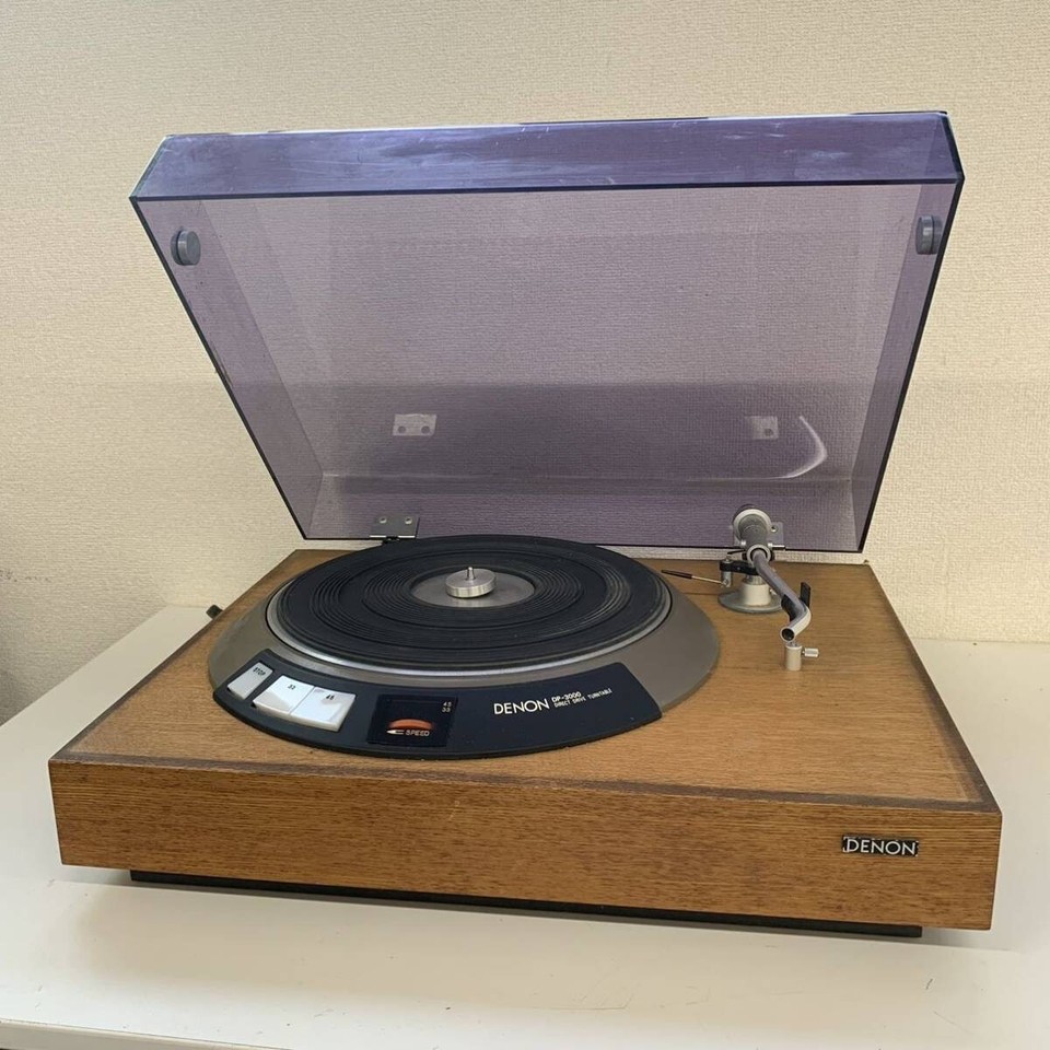 Denon DP-3000 + DP-3700F Direct Drive Turntable record player | eBay