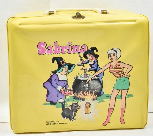 RARE! SABRINA The Teenage Witch Archie Comics Vinyl Lunch Box with ...